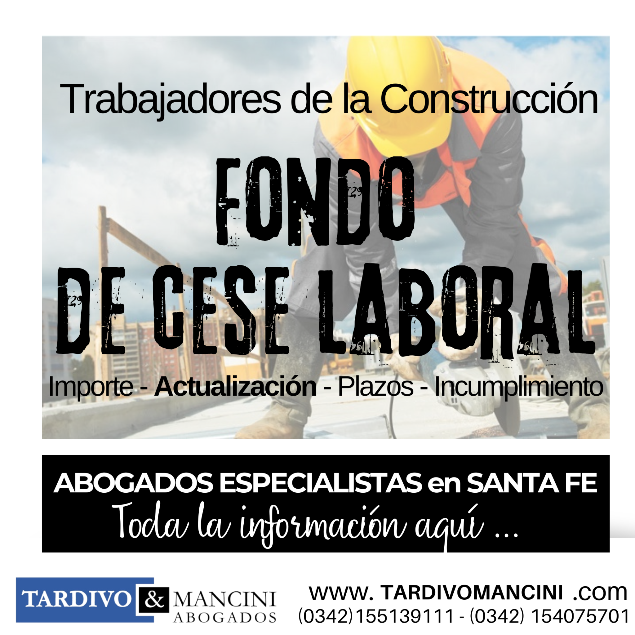 Fondo de Cese Laboral en la Industria de la Construcción. Actualizacion ...